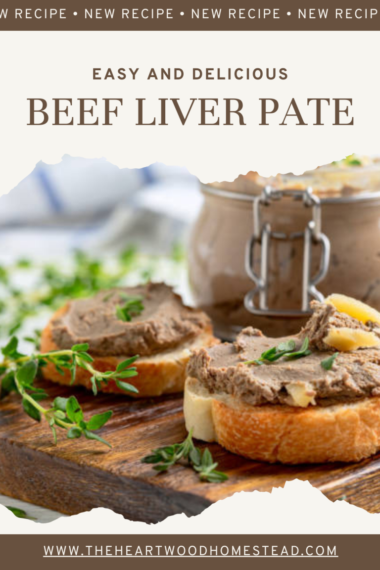 The Best Beef Liver Pate Recipe - The Heartwood Homestead